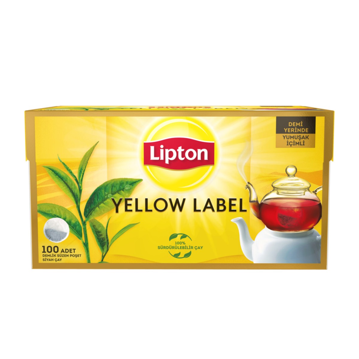 Lipton Yellow Lable 100'lü Demlik Poşet