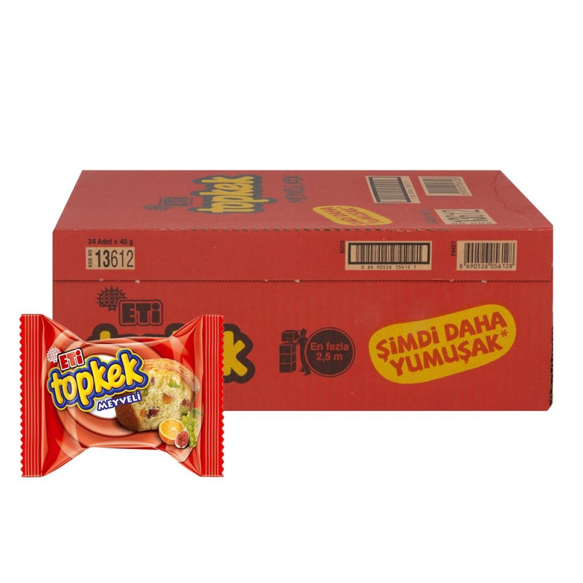 Eti Top KEK Meyveli 24'lü